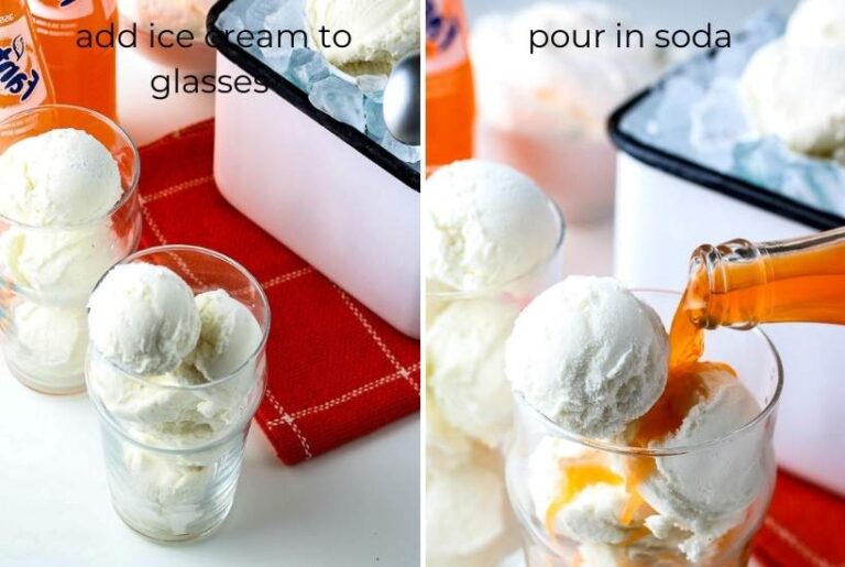 Orange Floats Recipe {2 Ingredients!} | A Reinvented Mom