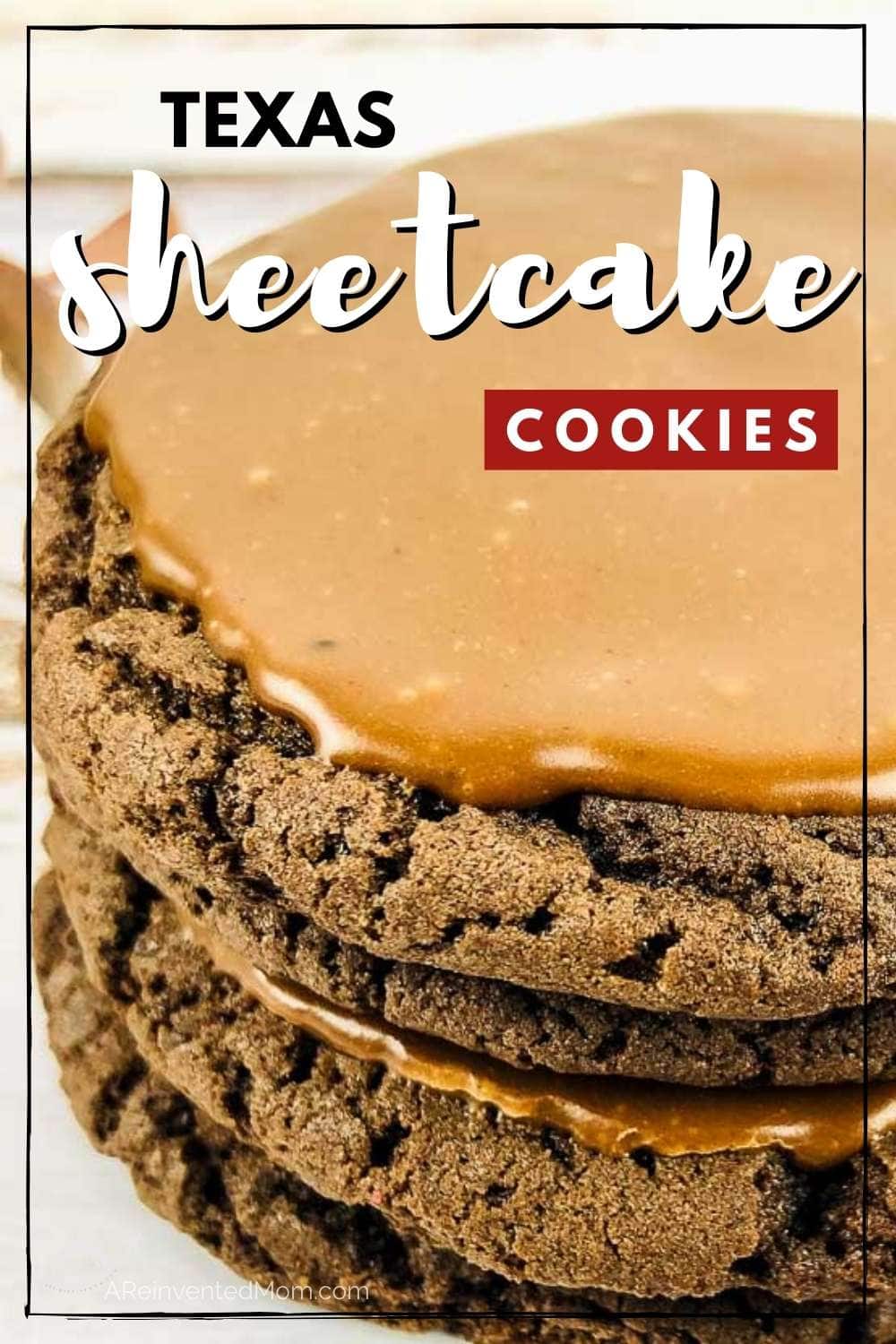 Easy Texas Sheet Cake Cookies with Fudgy Icing | A Reinvented Mom
