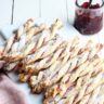 Raspberry Twists with Puff Pastry | A Reinvented Mom