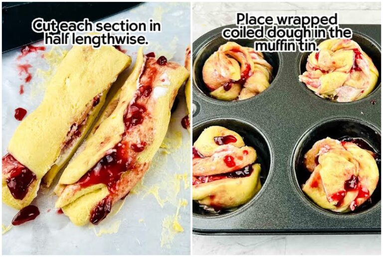 Cruffin Recipe with Raspberry & Cream Cheese | A Reinvented Mom