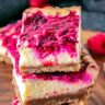 Raspberry Cheesecake Bars | A Reinvented Mom