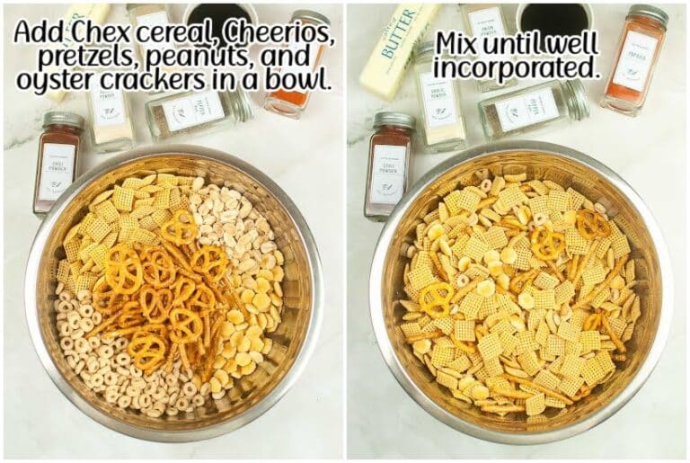 Air Fryer Chex Mix | A Reinvented Mom