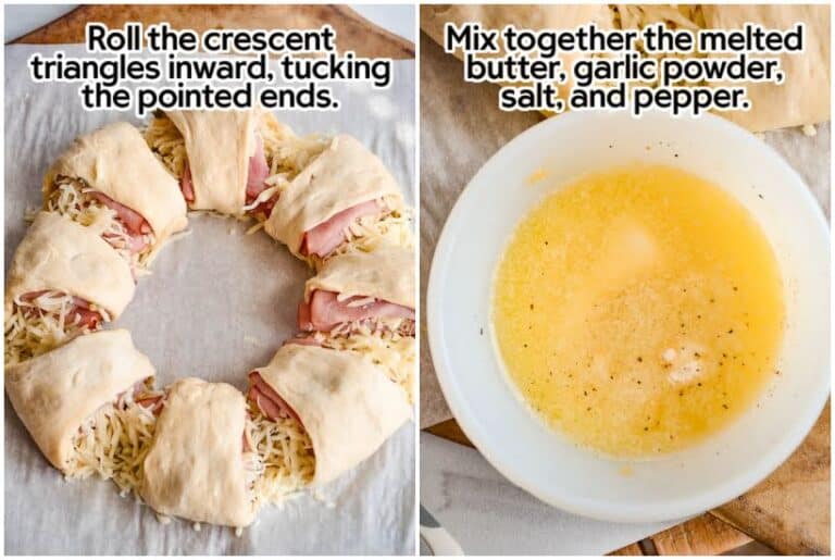 Ham and Cheese Crescent Ring | A Reinvented Mom