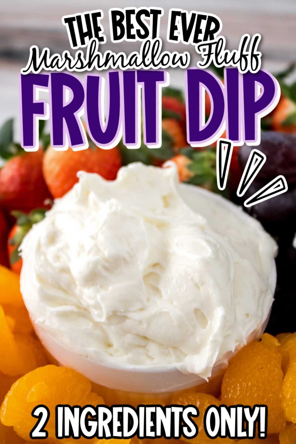 Marshmallow Fluff Fruit Dip with Cream Cheese (with Video) | A ...