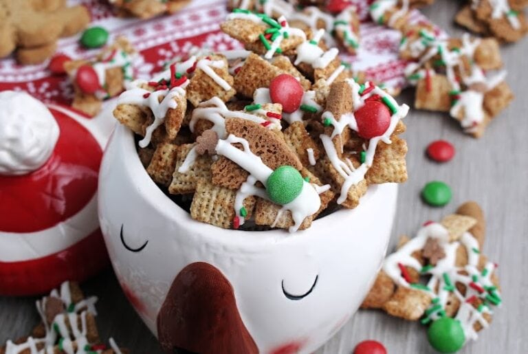 Gingerbread Snack Mix | A Reinvented Mom