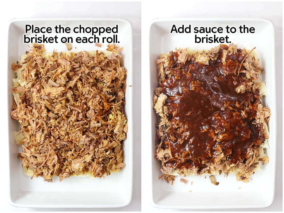 Beef Brisket Sliders (with Leftover BBQ Brisket) | A Reinvented Mom