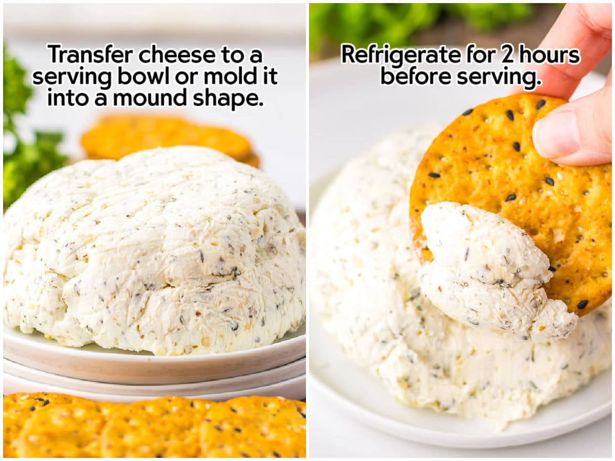 Homemade Boursin Cheese Spread with Garlic and Herbs | A Reinvented Mom